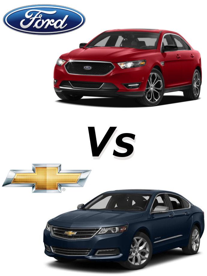 Car Comparison: 2014 Ford Taurus vs Chevy Impala - McGrath Auto Blog