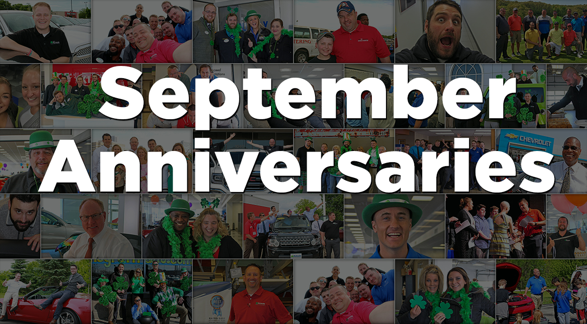 September Anniversaries - McGrath Auto Blog