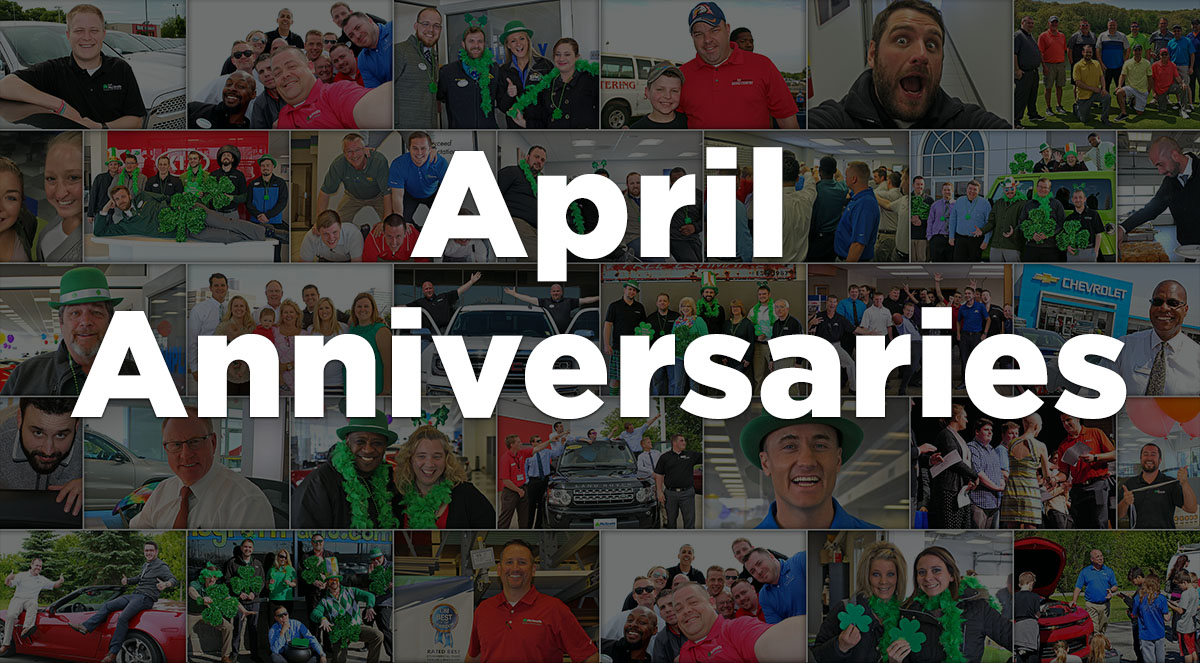 April Anniversaries - McGrath Auto Blog